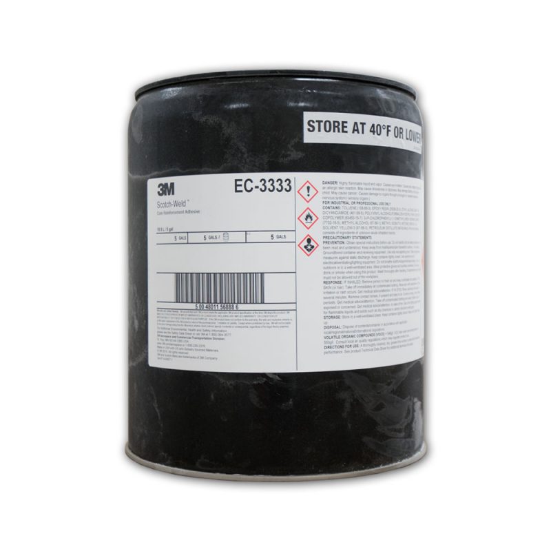 EC-3333 B GRAY 5 GALLON PAIL - Dark Gray Structural Adhesive from 3M by ...