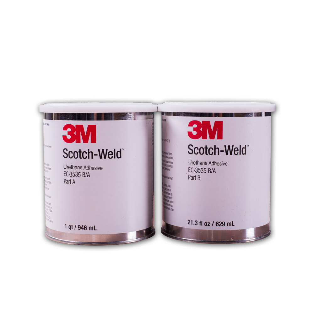 EC-3535 B/A QUART KIT - Brown/White Structural Adhesive from 3M by the ...