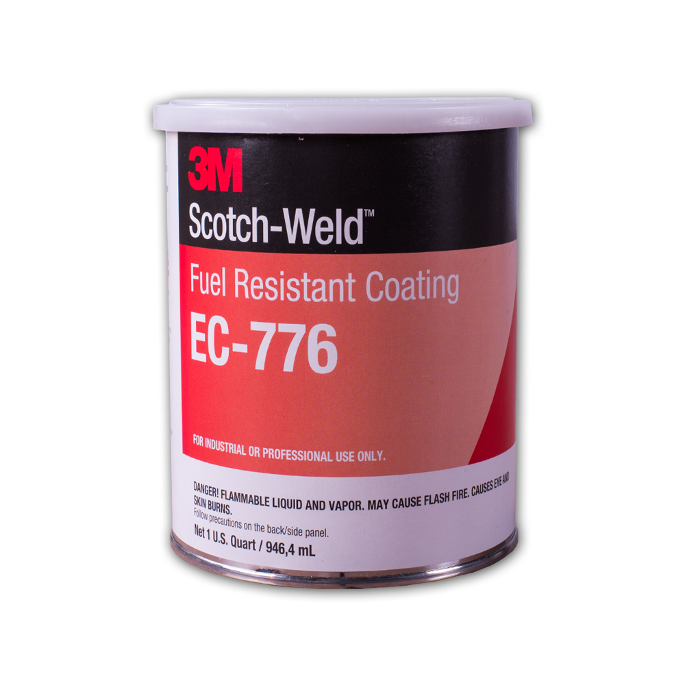 EC776 - Transparent Amber Adhesive Coating from 3M by the Quart