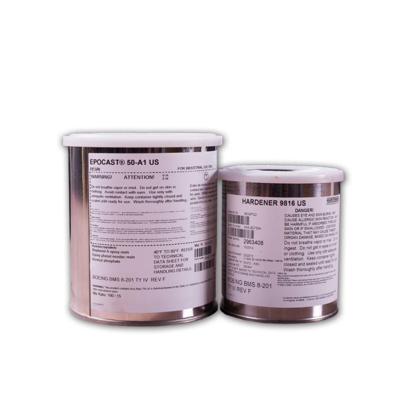 EPOCAST 50A1/9816 - Amber 2 Part Resin System from Huntsman by the Quart